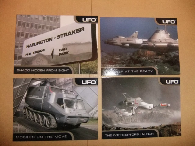 GERRY ANDERSON UFO 4 Promo card set ed BISHOP SHADO CARDS INC Gabrielle Drake $14.74 - PicClick AU