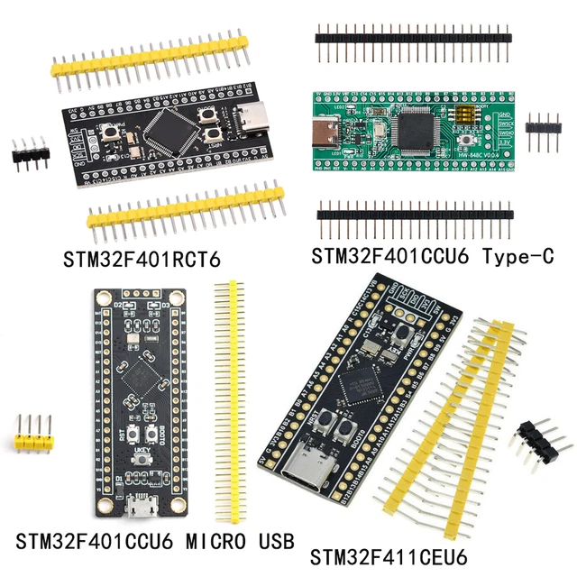 STM32F401RCT6 STM32F401CCU6 STM32F411CEU6 Core Type-C USB Development ...