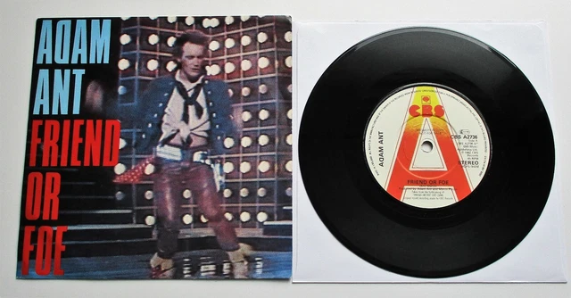 ADAM ANT - Friend Or Foe UK 1982 CBS Promotional 7" Single £13.19 ...