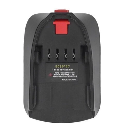 ADAPTATEUR POUR BATTERIE Bosch 18V-BAT608 Convertisseur BOSCH PBA 18V ...