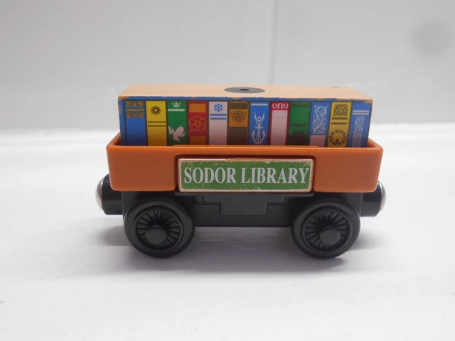 THOMAS THE TANK Engine Wooden Train - Sodor Line Caboose - 1996 Version ...