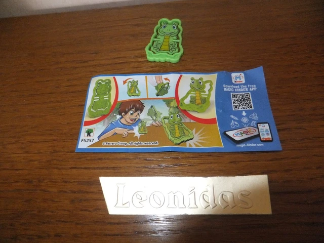 KINDER surprise Go move FS257 + BPZ tortue : variante EUR 1,00 ...