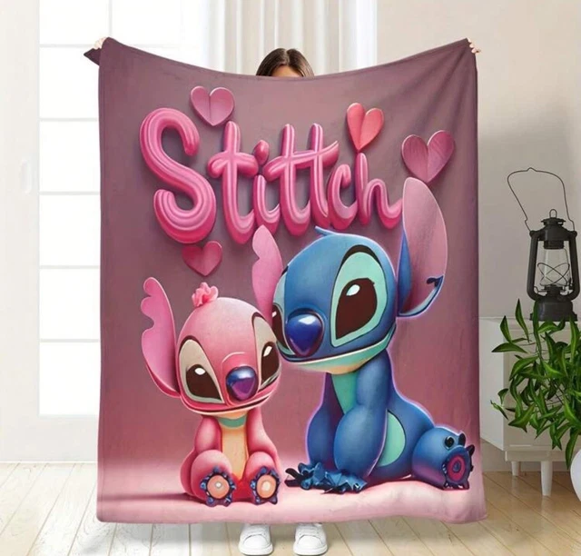 PLAID LILO ET Stitch Dessin Animé Couverture Disney Super Héros Douce ...