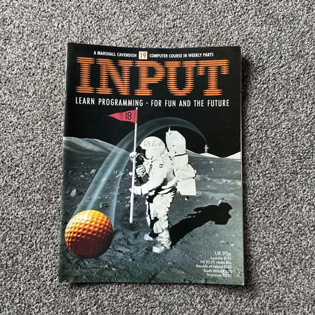 INPUT MAGAZINE MARSHALL Cavendish Issue No. 19 1984 Computer ...