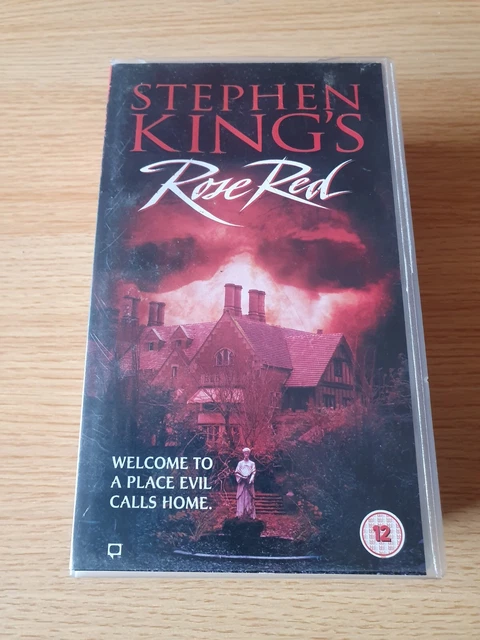 STEPHEN KING'S ROSE Red VHS Video Two Tape Set Rare Collectable EUR 20 ...