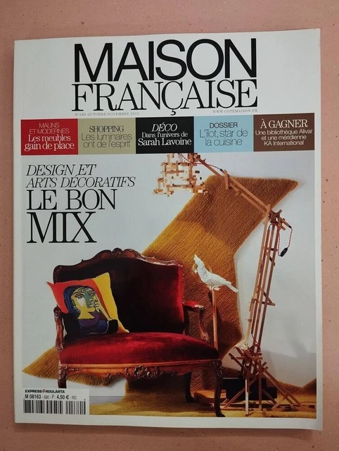 REVUE MAISON FRANÇAISE Magazine N° 580 EUR 5,00 - PicClick FR