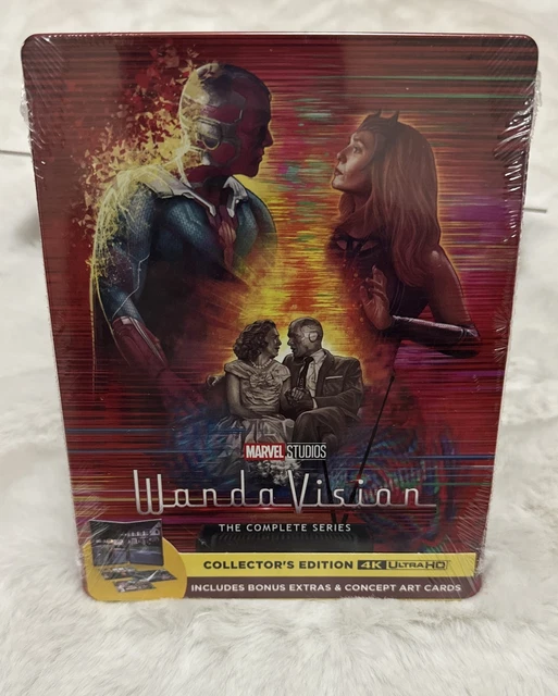 WANDA VISION THE Complete Series (4K Ultra HD, Édition Collector STEELBOOK) EUR 38,68 - PicClick FR
