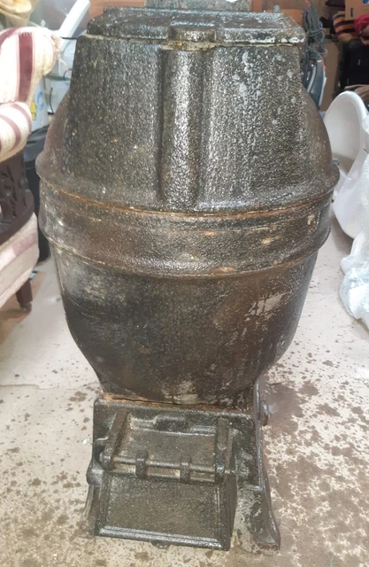 ROMESSE ANTIQUE POT Belly Stove £400.00 - PicClick UK
