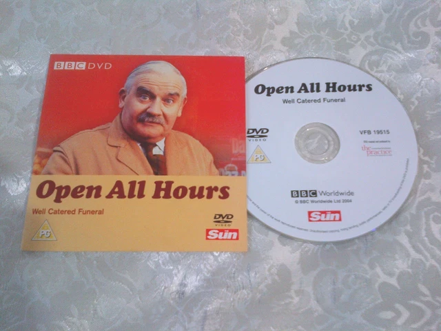 PROMO THE SUN Newspaper Open All Hours Ronnie Barker David Jason PAL ...
