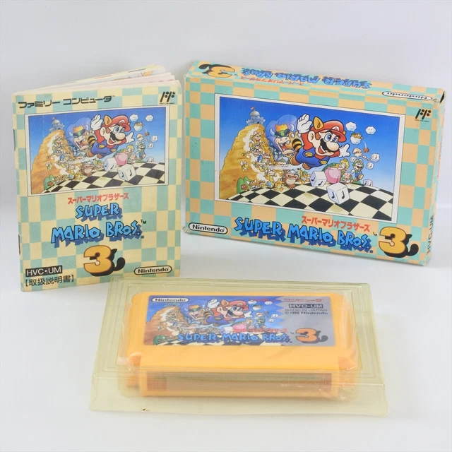 SUPER MARIO BROTHERS 3 Bros Famicom Nintendo 2146 fc £35.84 - PicClick UK