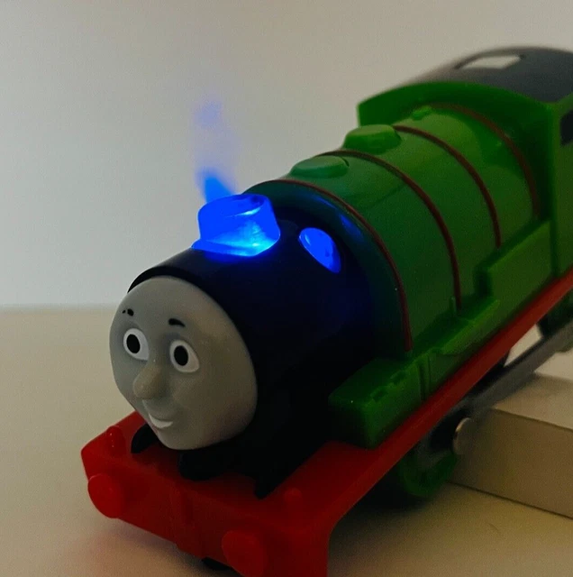 THOMAS & FRIENDS TrackMaster Real Steam PERCY Train Engine WORKING ...
