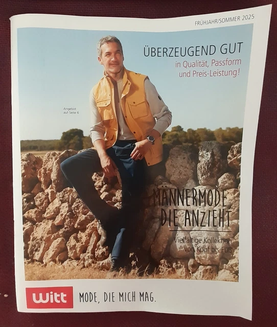 KATALOG WITT WEIDEN Frühjahr / Sommer 2025 Männermode die anzieht ...