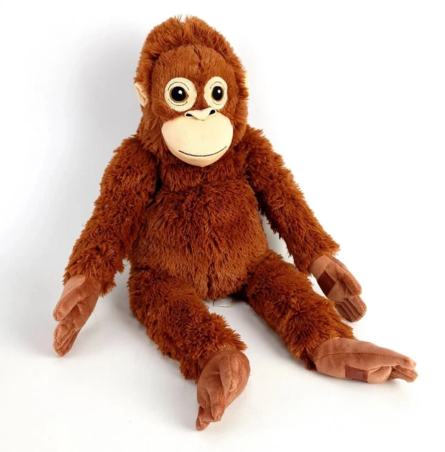 IKEA DJUNGELSKOG ORANGUTAN Plush Soft Toy Stuffed Monkey Animal 26" Toy ...