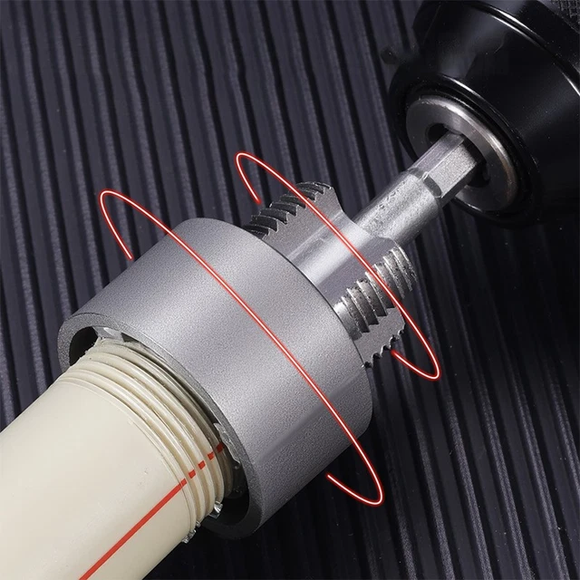4-POINT+6POINT WATER PIPE External Internal Thread Opener Pipe Tapping ...