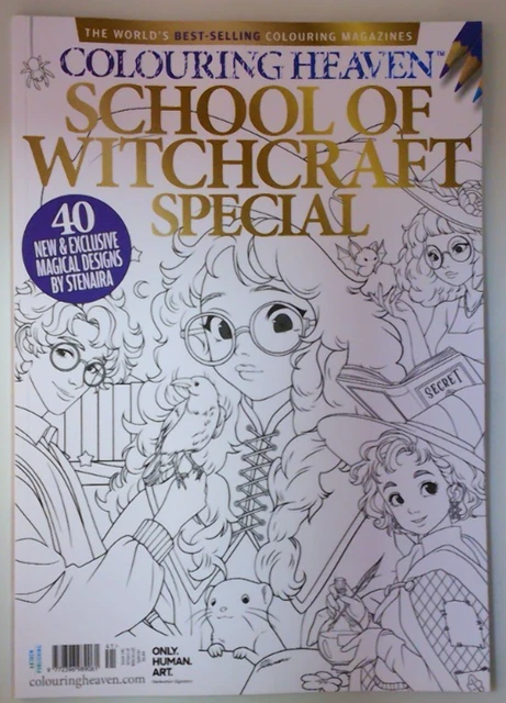 COLOURING HEAVEN MAGAZINE #141 2026 Spécial École de Sorcellerie 40 ...