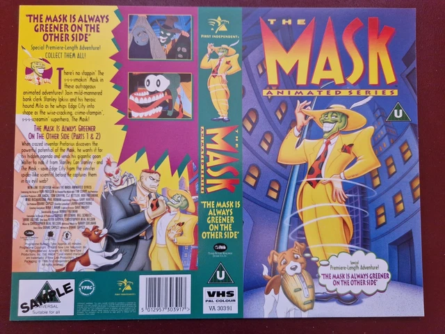 THE MASK ANIMATED Series - Promo Sample Video Sleeve/Cover #B15307 £1. ...