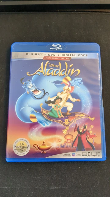 DISNEY ALADDIN THE Walt Disney Signature Collection Blu-Ray Dvd Digital ... DISNEY ALADDIN THE Walt Disney Signature Collection Blu-Ray Dvd Digital ...
