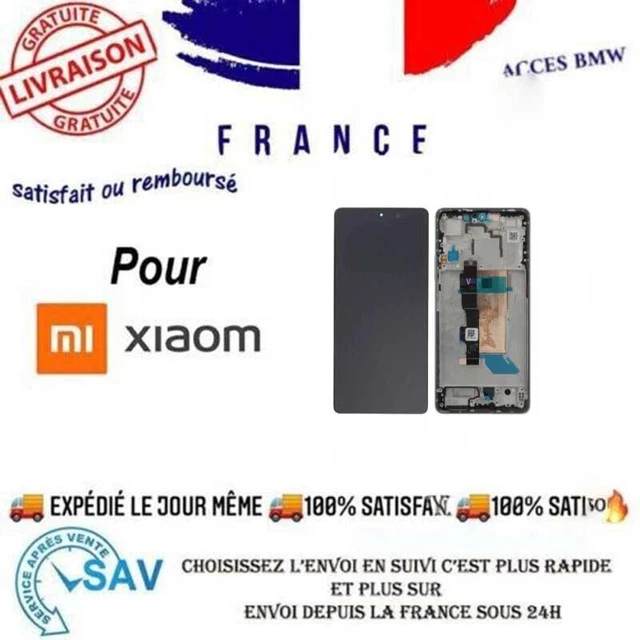 ORIGINAL ECRAN LCD et Vitre Tactile Pulled avec Châssis Bleu pour Xiaomi POCO F5 EUR 60,99 ...