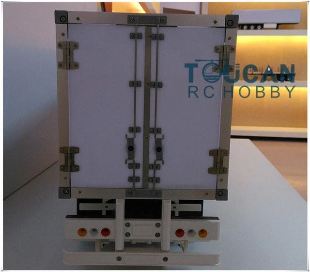 TOUCANRC 1/14 SCALE For TAMIYA RC Truck Reefer Semi-trailer Container ...