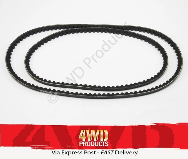 FAN/DRIVE BELT SET for Toyota LandCruiser Bundera RJ70 2.4P (85-89) $27 ...