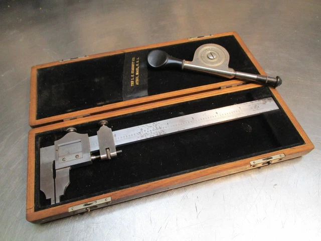 STARRETT VERNIER CALIPER and lathe speed indicator £25.00 - PicClick UK