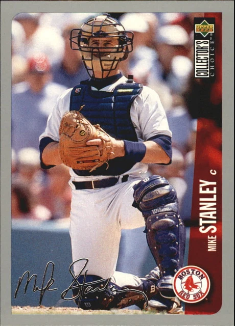 CARTE DE BASEBALL 1996 Collector's Choice Silver Signature Red Sox #478 Mike Stanley EUR 2,18 ...