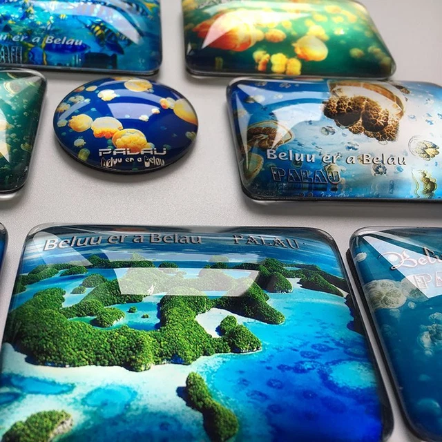 WESTERN PACIFIC OCEANIA Fiji Palau Tourist holiday Souvenirs Fridge ...