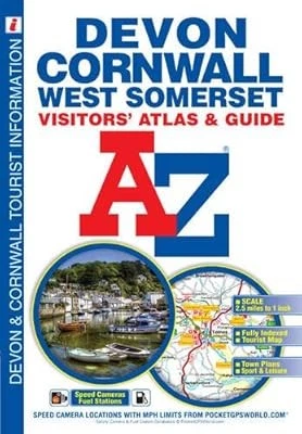 DEVON, CORNWALL & West Somerset Visitors Atlas (A-Z Street Maps ...