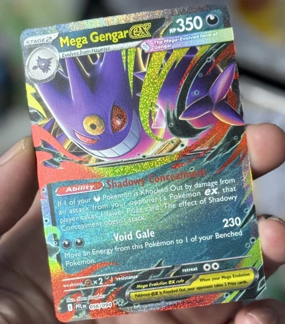 MEGA GENGAR EX Phantasmal Flames 056/094 £10.95 - PicClick UK
