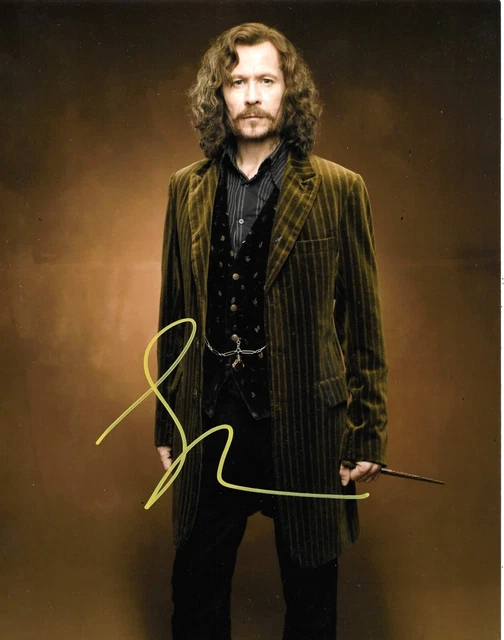 GARY OLDMAN SIGNED Harry Potter 10x8 Photo AFTAL EUR 108,82 - PicClick IT
