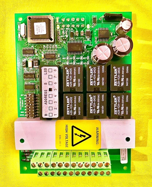 SIMPLEX 8 RELAYS 3 Amp Module Sub-Assembly 4100-3206 $195.00 - PicClick