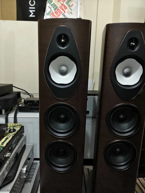SONUS FABER SONETTO V G2 Loudspeakers.Boxed Wenge. £3,999.00 - PicClick UK