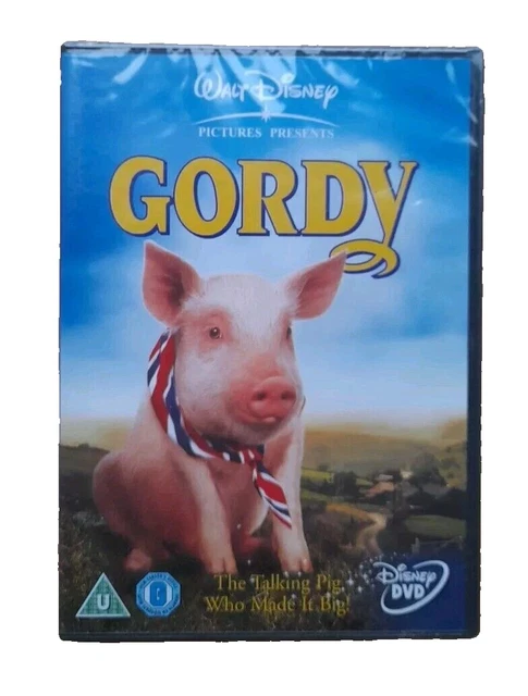 GORDY DVD - Walt Disney 1994 Pig Comedy Adventure Family Film - New ...