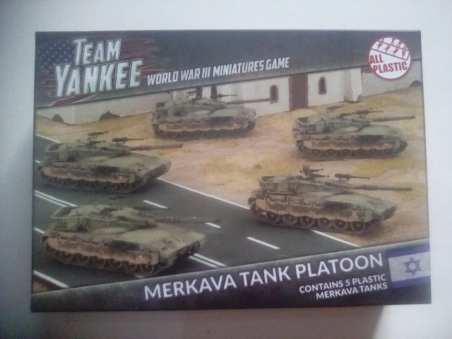 TEAM YANKEE: ISRAELI Merkava Tank Platoon (Plastic) (TIBX01) £20.00 ...