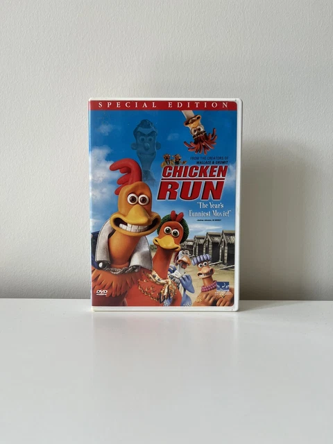 CHICKEN RUN SPECIAL Edition DVD, CLEAN DISC, Kids, Family, Animated $5. ...
