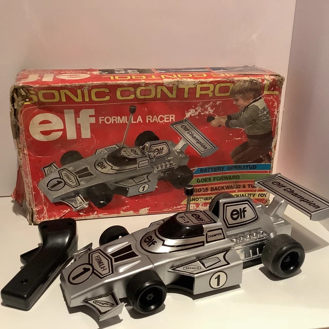 ELF F1 RACER sonic control battery operated Car Boxed With Controller ...