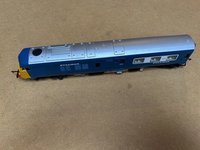 TRIANG BLUE PULLMAN, yellow nose, driven motor End Playworn £16.13 ...