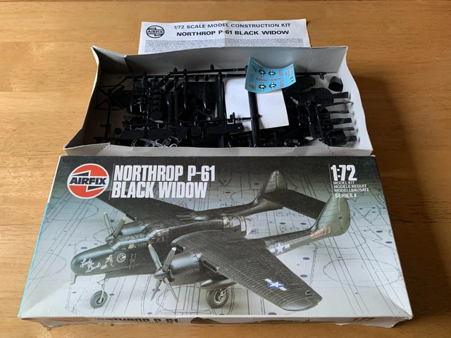 AIRFIX NORTHROP P-61 Black Widow (Series 4) Scale 1:72 £11.12 - PicClick UK