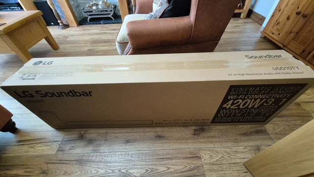 LG USG10TY FLUSH Mount 3.1 ch High Res Audio Dolby Atmos Soundbar ...