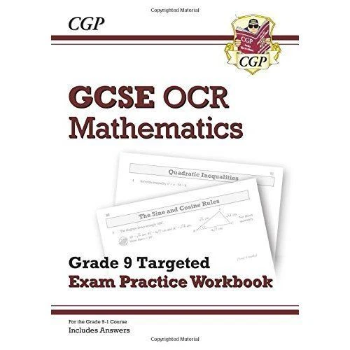 GCSE MATHS OCR Grade 9 Targeted Exam Practice Workbook (Includes ...