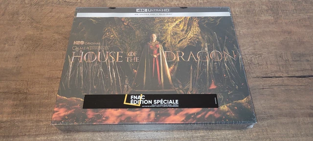 HOUSE OF THE Dragons Fnac Blu-Ray Ultra Hd 4K Steelbook Neuf Vf Game Of ...