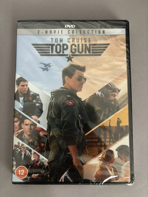 TOP GUN DOUBLE Pack Dvd Tom Cruise Brand New & Factory Sealed Uk ...