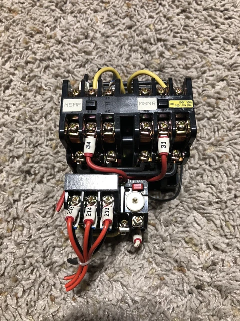 HITACHI H10B-R CONTACTOR, Coil 100V 50Hz/100-110V 60Hz, & Overload ...