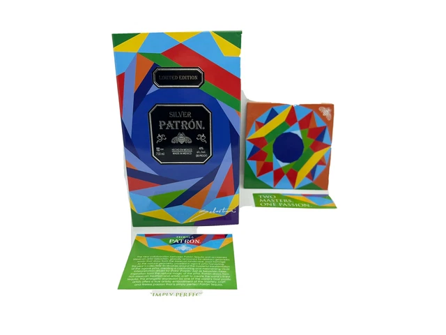 PATRON LIMITED EDITION Tin 2022 Mexican Heritage Rare Silver Tequila ...