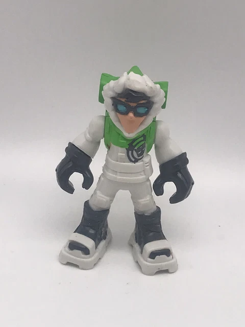 PLAYSKOOL HEROES TRANSFORMERS Rescue Bots Graham Burns Arctic Figure £8 ...