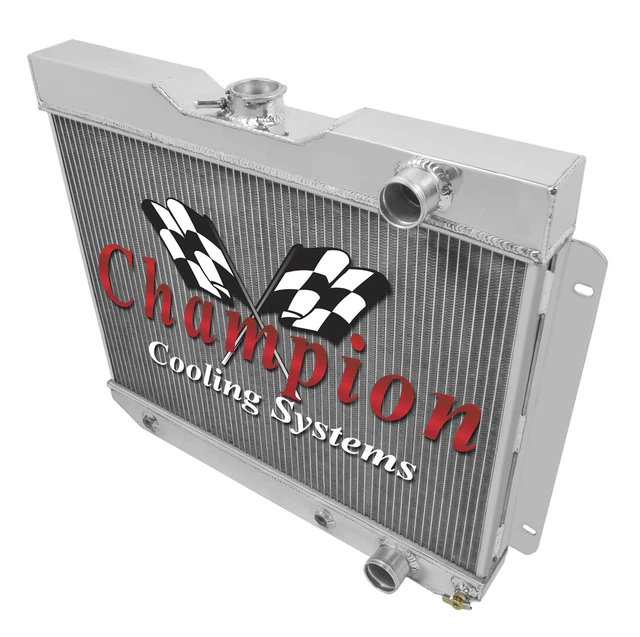 JAMN CHAMPION 2 Row All Aluminum Radiator for 1965 Chevrolet Bel Air # ...