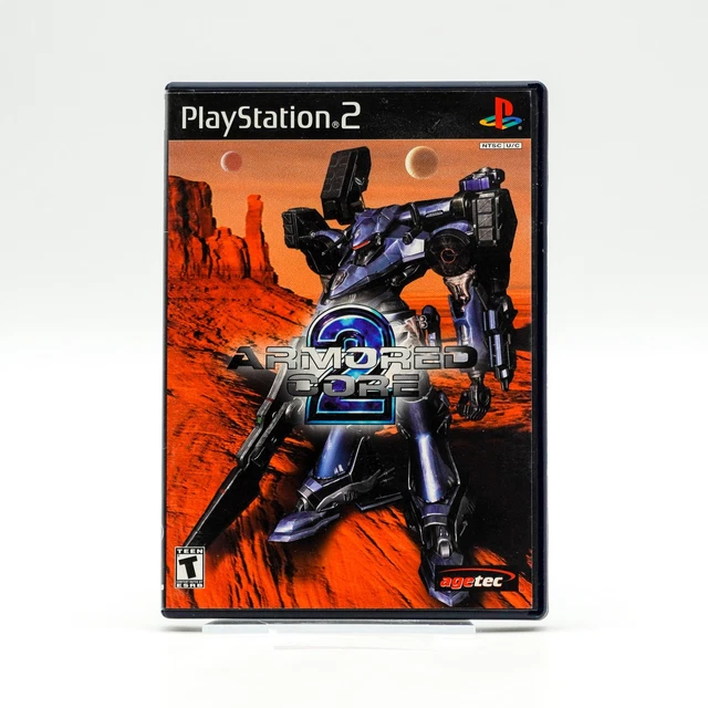SONY PLAYSTATION 2 PS2 Armored Core 2 Mech Battle jeu vidéo Agetec 2003 ...
