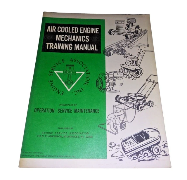 AIR COOLED ENGINES Mechanics Training Manual 1974 Engine Service ...