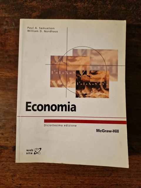 ECONOMIA - SAMUELSON Nordhaus - McGraw-Hill EUR 20,00 - PicClick FR
