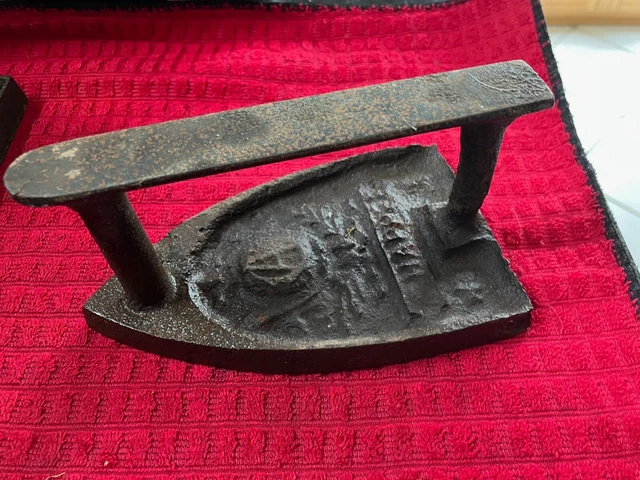 ANCIEN FER À Repasser en Fonte " chappée " N°5 Collection Pressophilie ...
